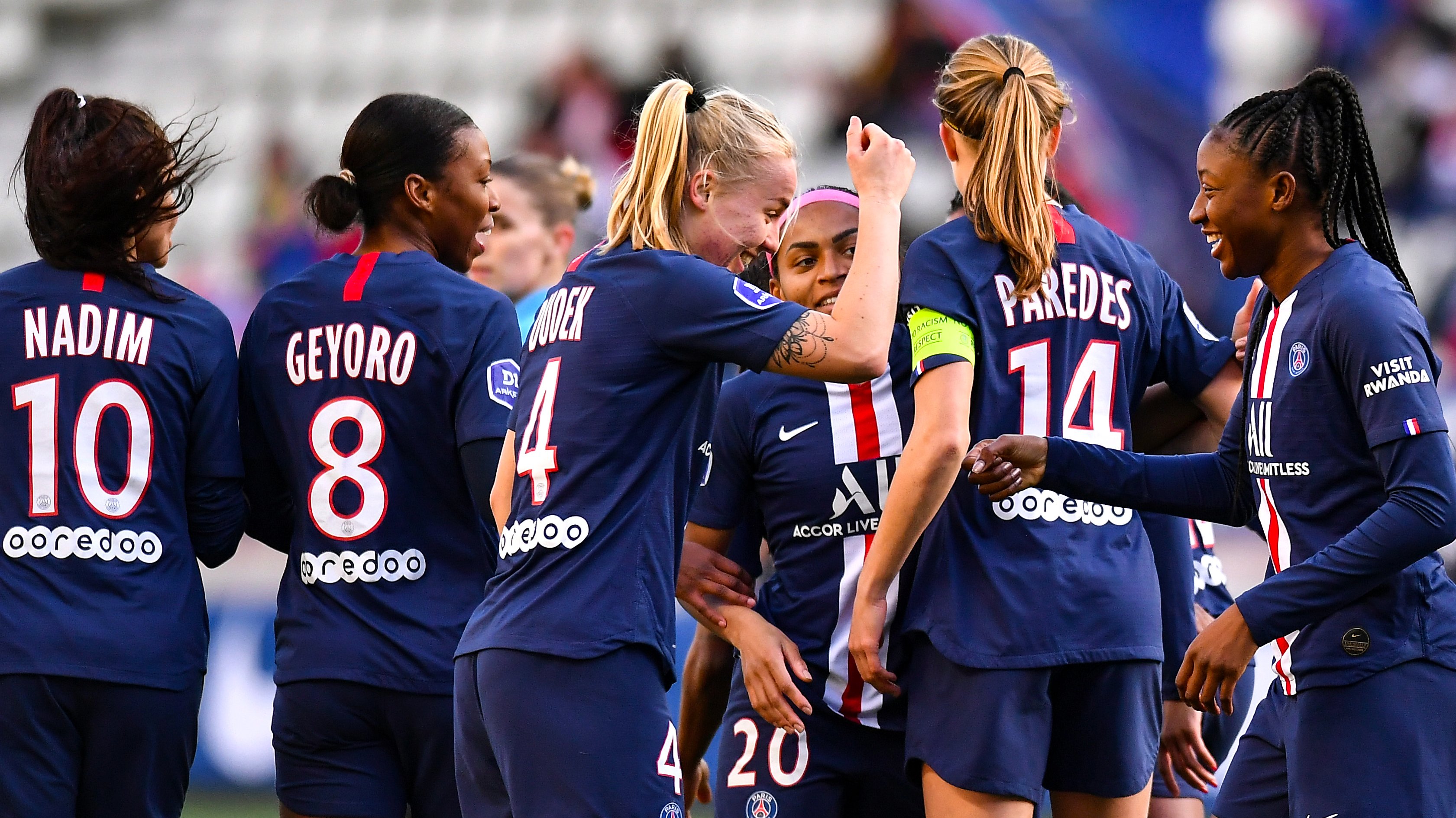 PSG close gap in title race with statement win as Feminine Division 1 ...